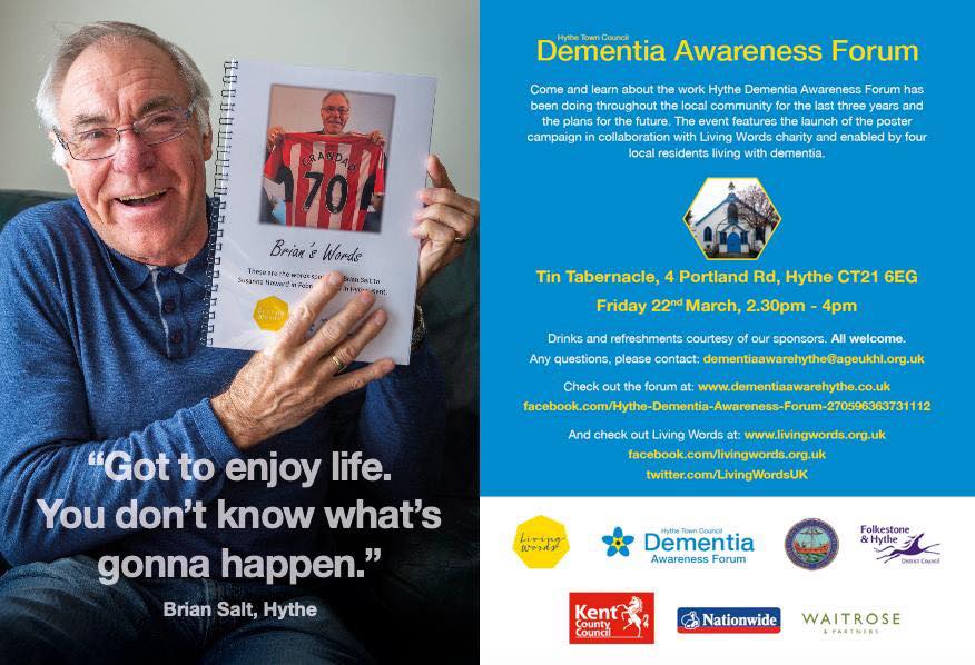 Hythe Dementia Awareness - Poster Project - Living Words